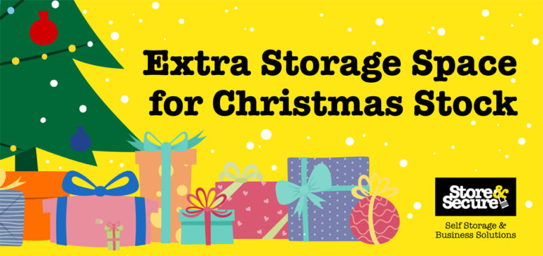 Christmas stock storage space for retailers - Store & Secure